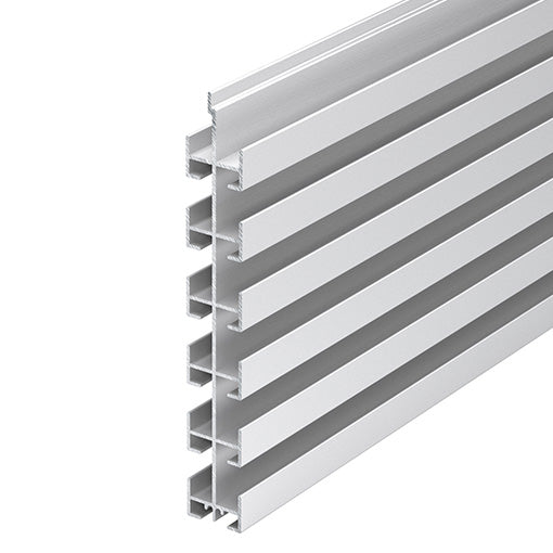 Aluminum Slatwall 1" On-Center – Testrite Aluminum