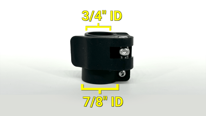 L Lever Lock 3/4" to 7/8" Telescopic Tube Clamp – Testrite Aluminum