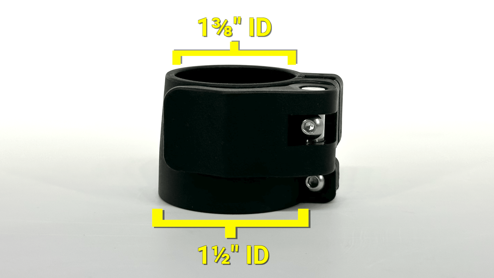 L Lever Lock 1-3/8" to 1-1/2" Telescopic Tube Clamp