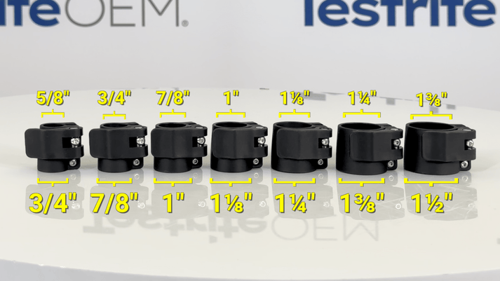 L Lever Lock 1-1/4" to 1-3/8" Telescopic Tube Clamp – Testrite Aluminum