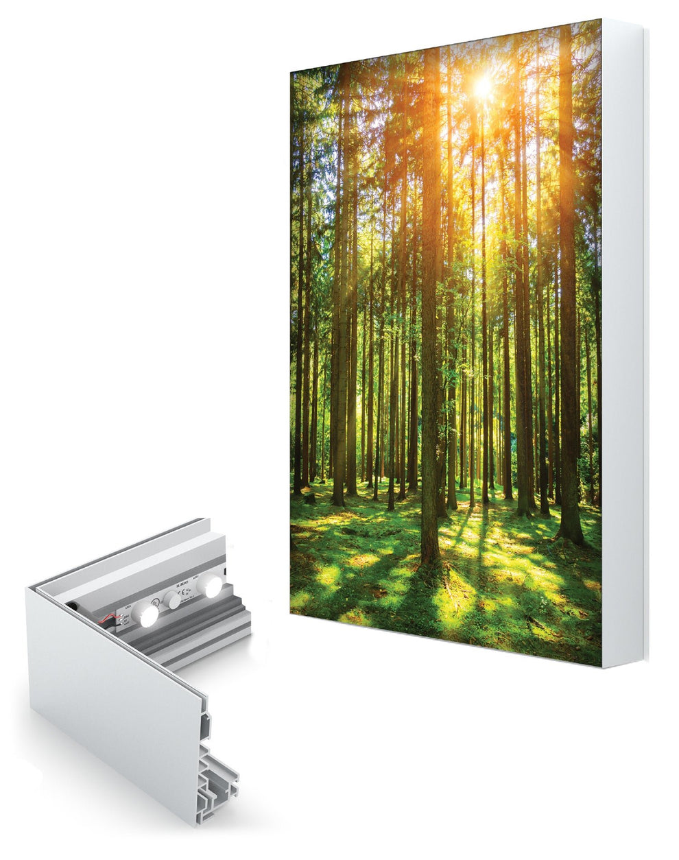 Charisma Single Sided 4.75" Deep SEG LED Extrusion