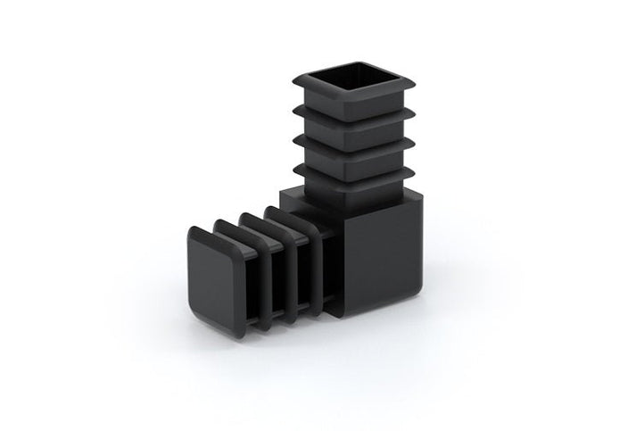 Plastic 90 Degree L Corner for 1" OD Square Tubing Set of 4 – Testrite ...