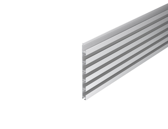 Single Sided Aluminum Slatwall – Testrite Aluminum