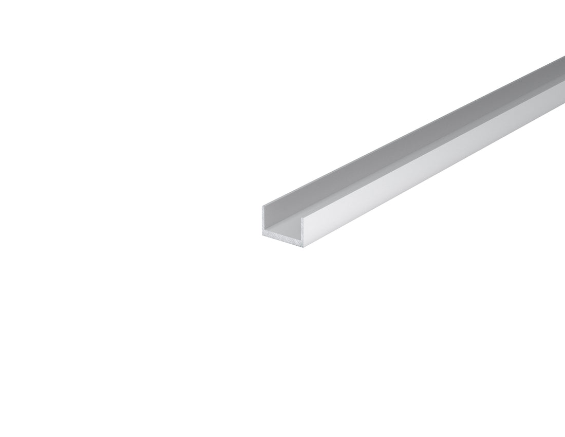29/32" ID Aluminum U Channel for Double Sided Slatwall – Testrite Aluminum